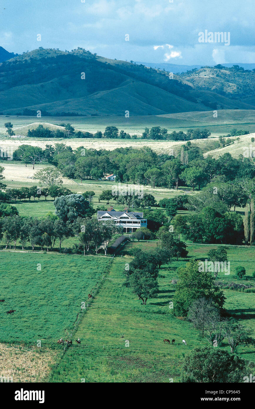 Australia - New South Wales - Beltress Scone. Landscape Stock Photo - Alamy