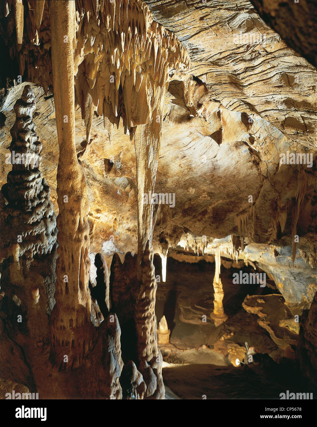 Liguria Toirano Inside Grotto Stock Photo - Alamy