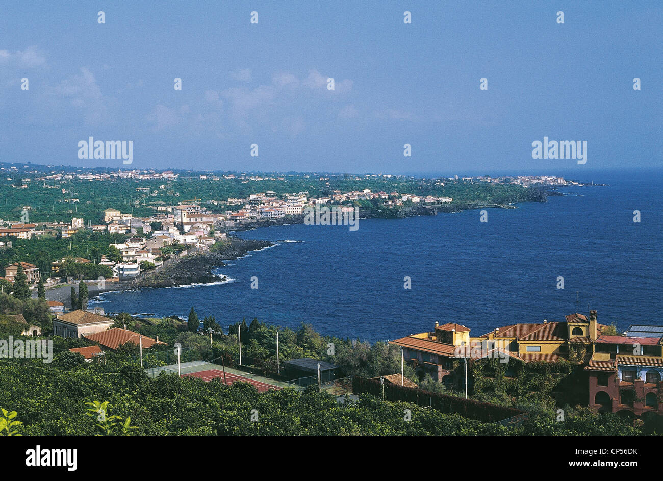 Sicily, Santa Tecla Stock Photo - Alamy