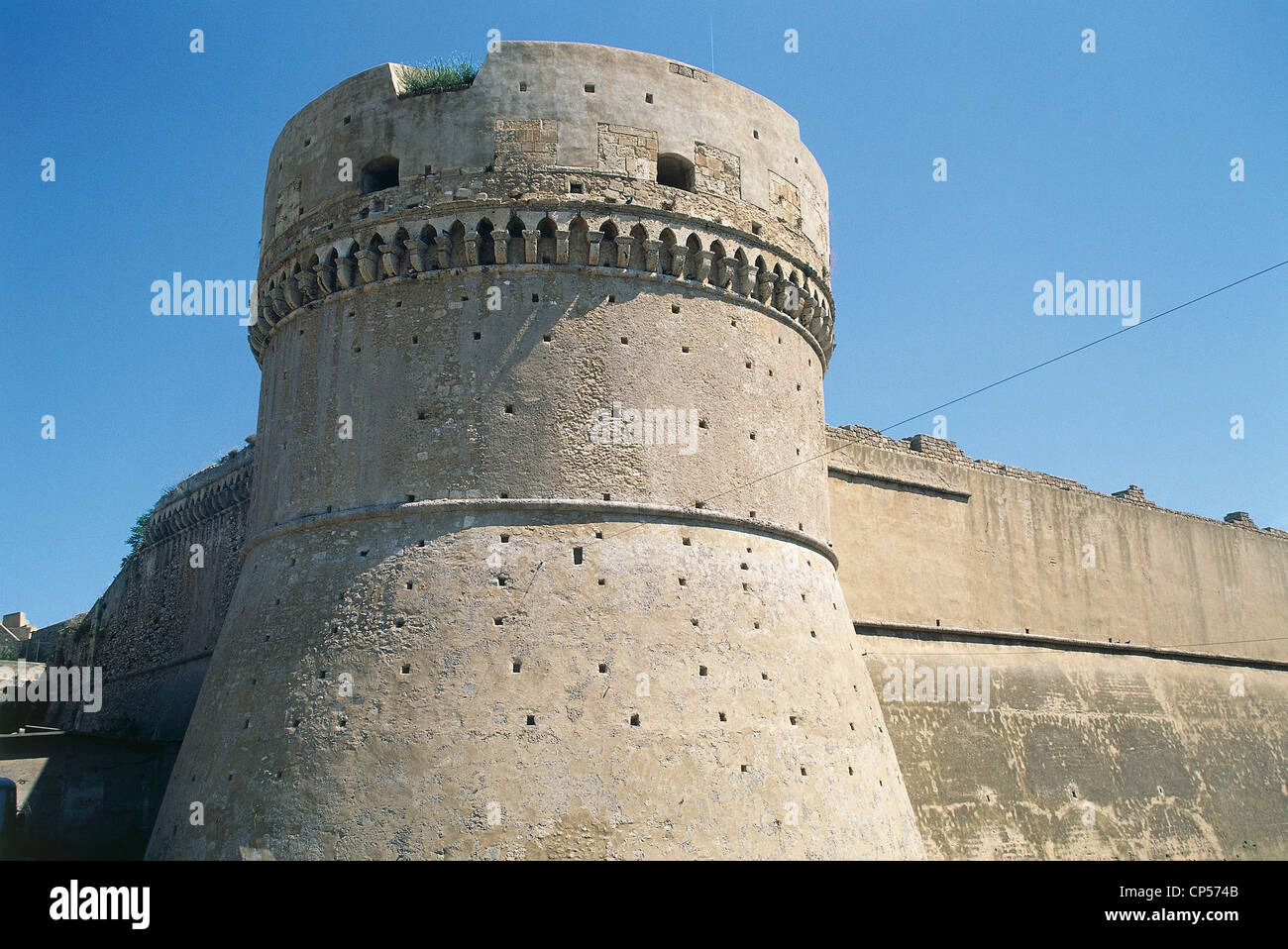 Calabria - Crotone (Kr). Castle Stock Photo - Alamy