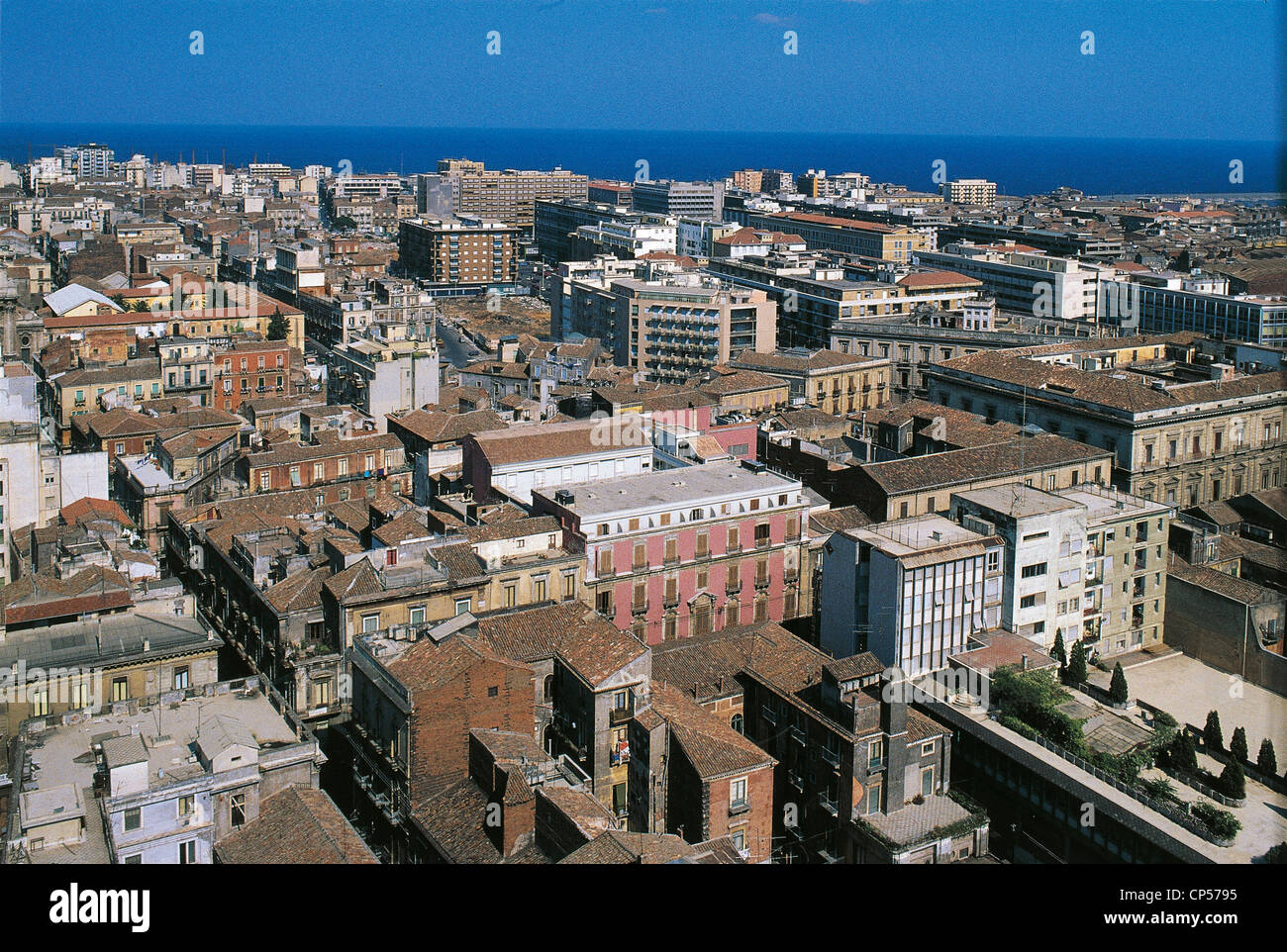 Sicily - Catania, View Stock Photo - Alamy