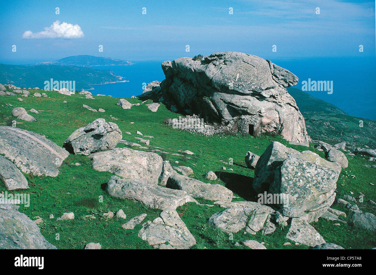 TOSCANA ELBA southern slopes of Mount Capanne LOCALITA'MACINELLE ...