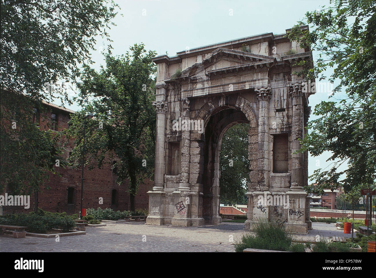 Veneto - Verona. Gavi Arch Stock Photo - Alamy