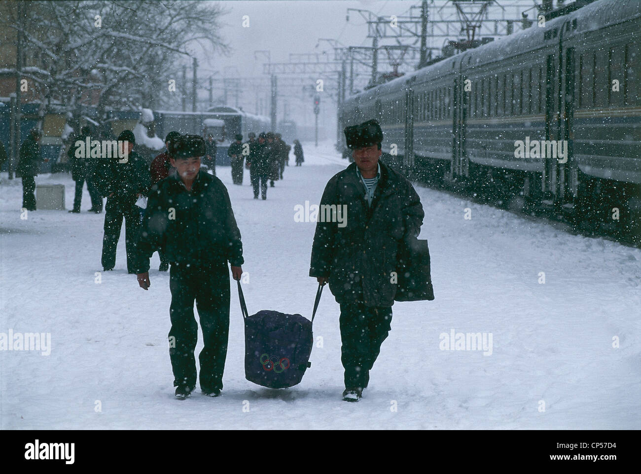 Ulan ude train station hi-res stock photography and images - Alamy