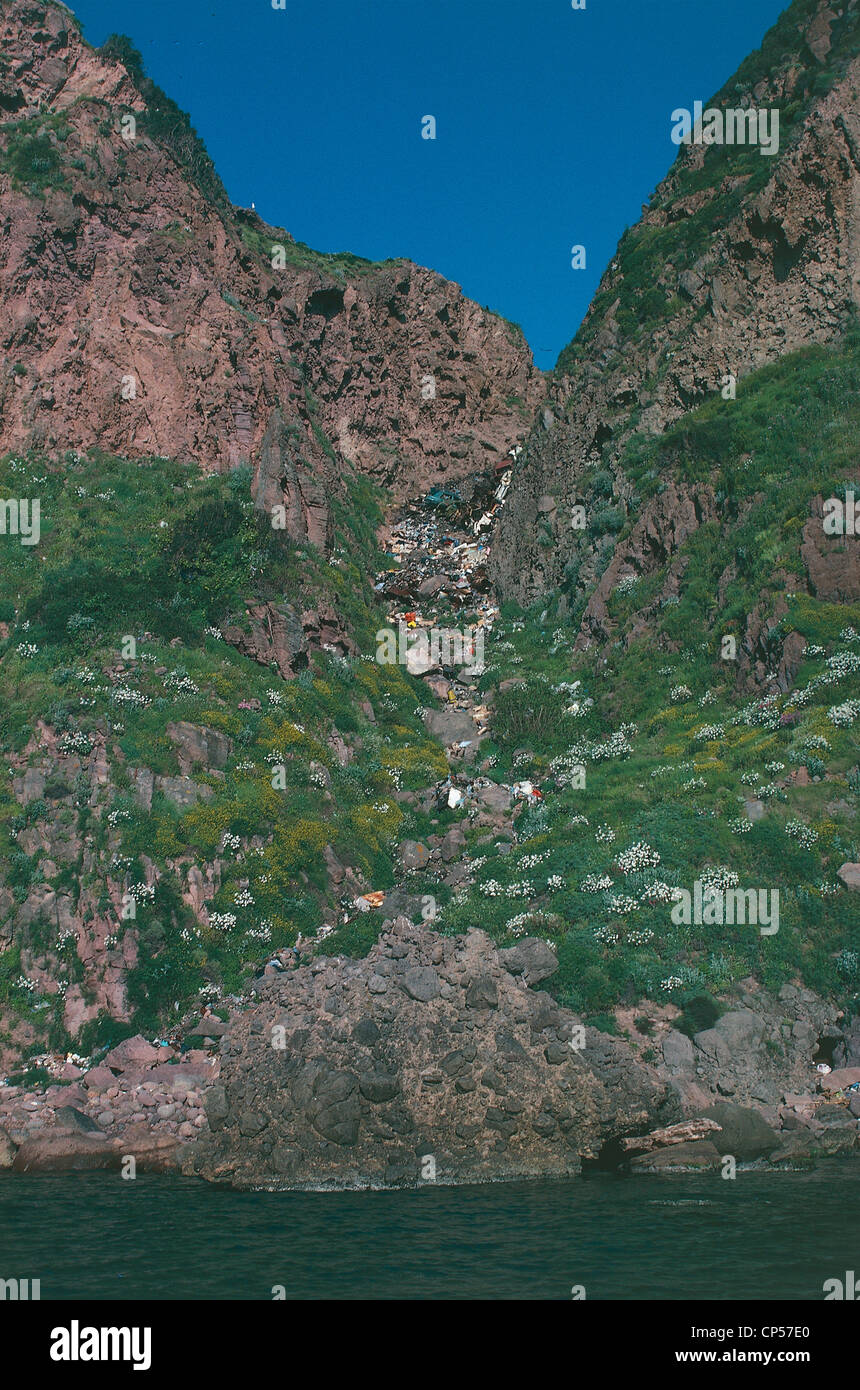 Toscana - Capraia Island (Li), municipal landfill Stock Photo - Alamy