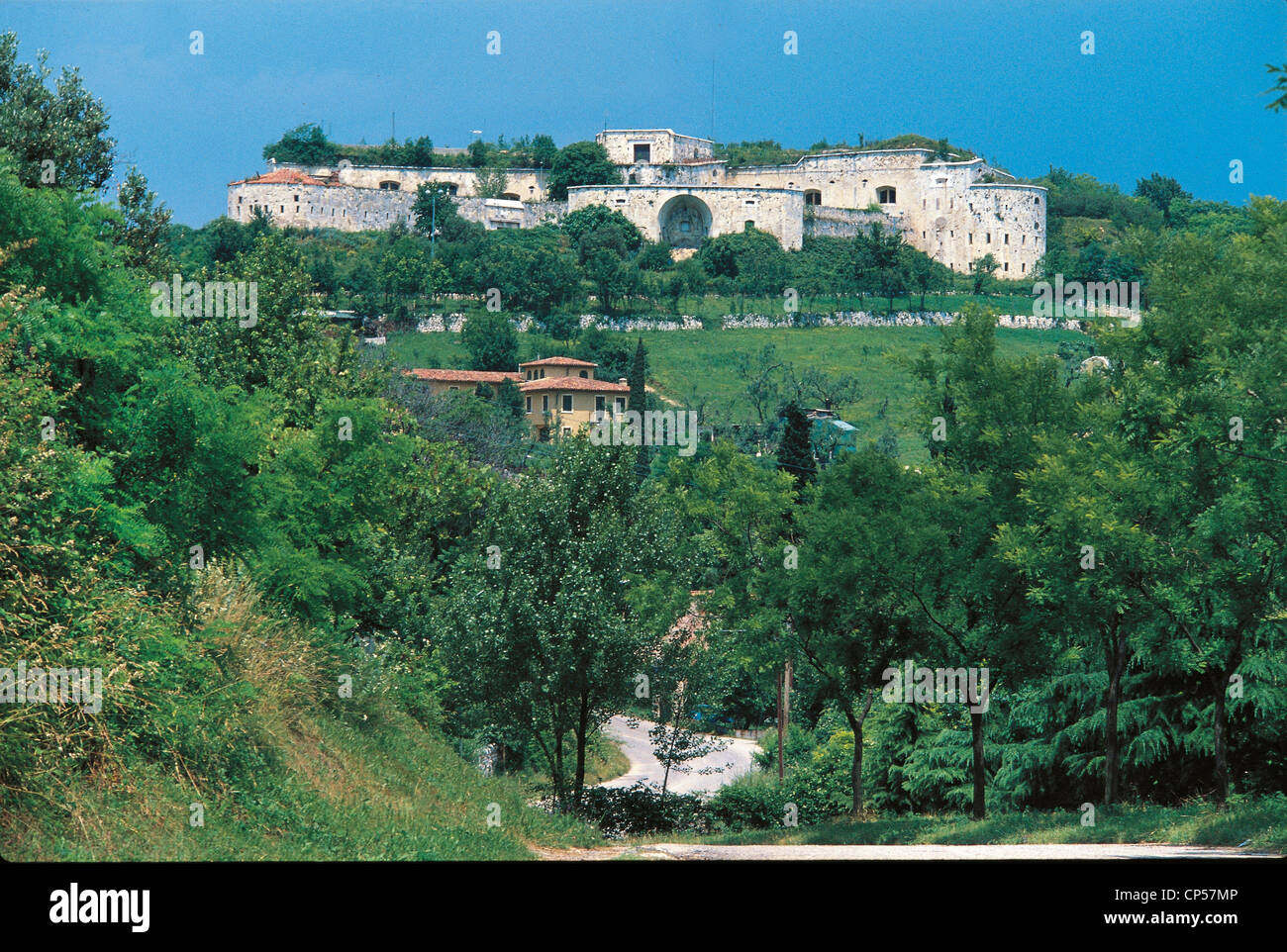 Veneto - Verona - Austrian fortifications. Fort St. Matthias (St ...