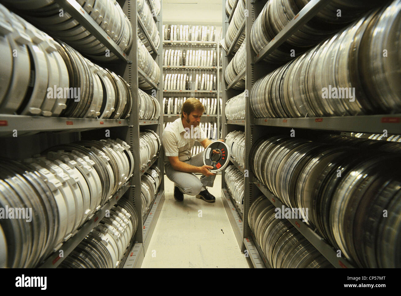 Sweden Stockholm Office Computer File Charges Stock Photo - Alamy