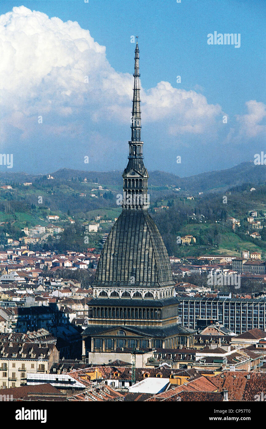 Piedmont - Turin. Mole, (architect Alessandro Antonelli, 1863-1889 ...