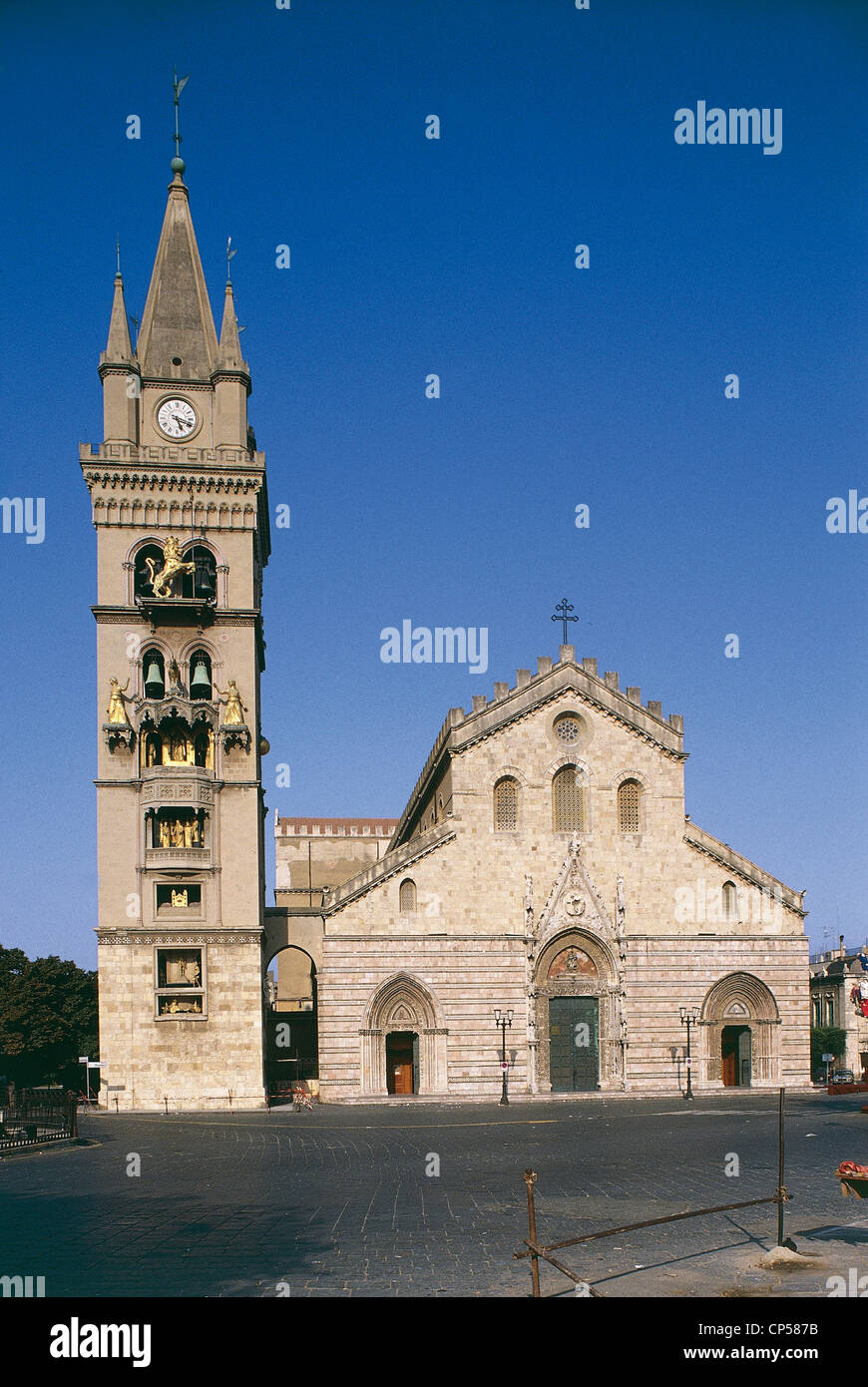 Sicily - Messina. The Cathedral, dedicated to the Assumption, XII ...