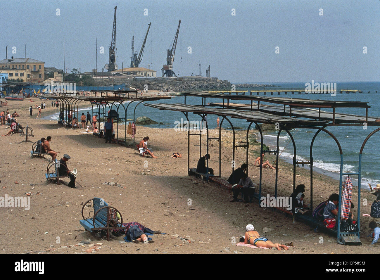 Caspian Sea Beaches Russia