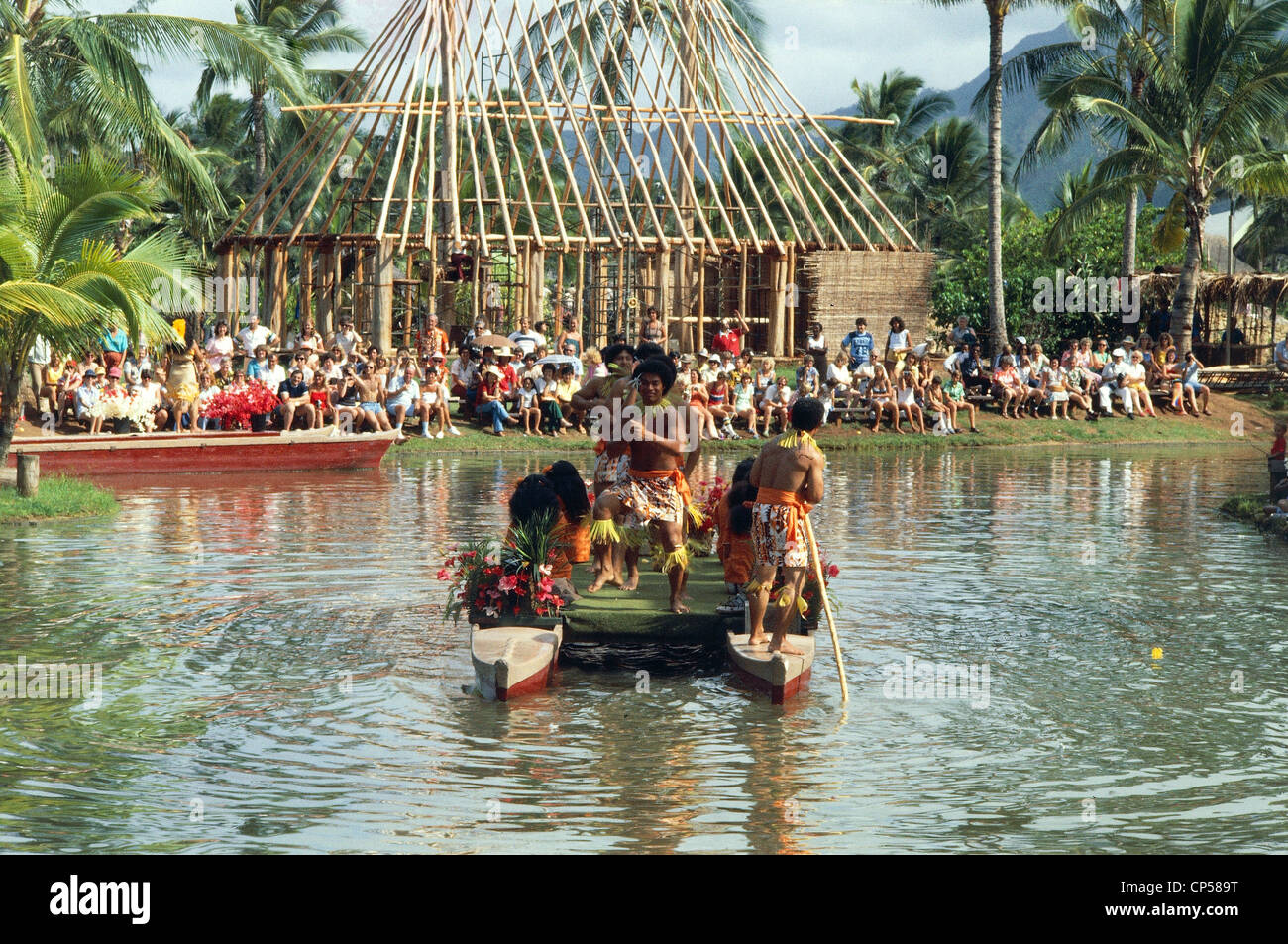 United States of America - Hawaii - Island of Oahu. Polynesian Festival ...