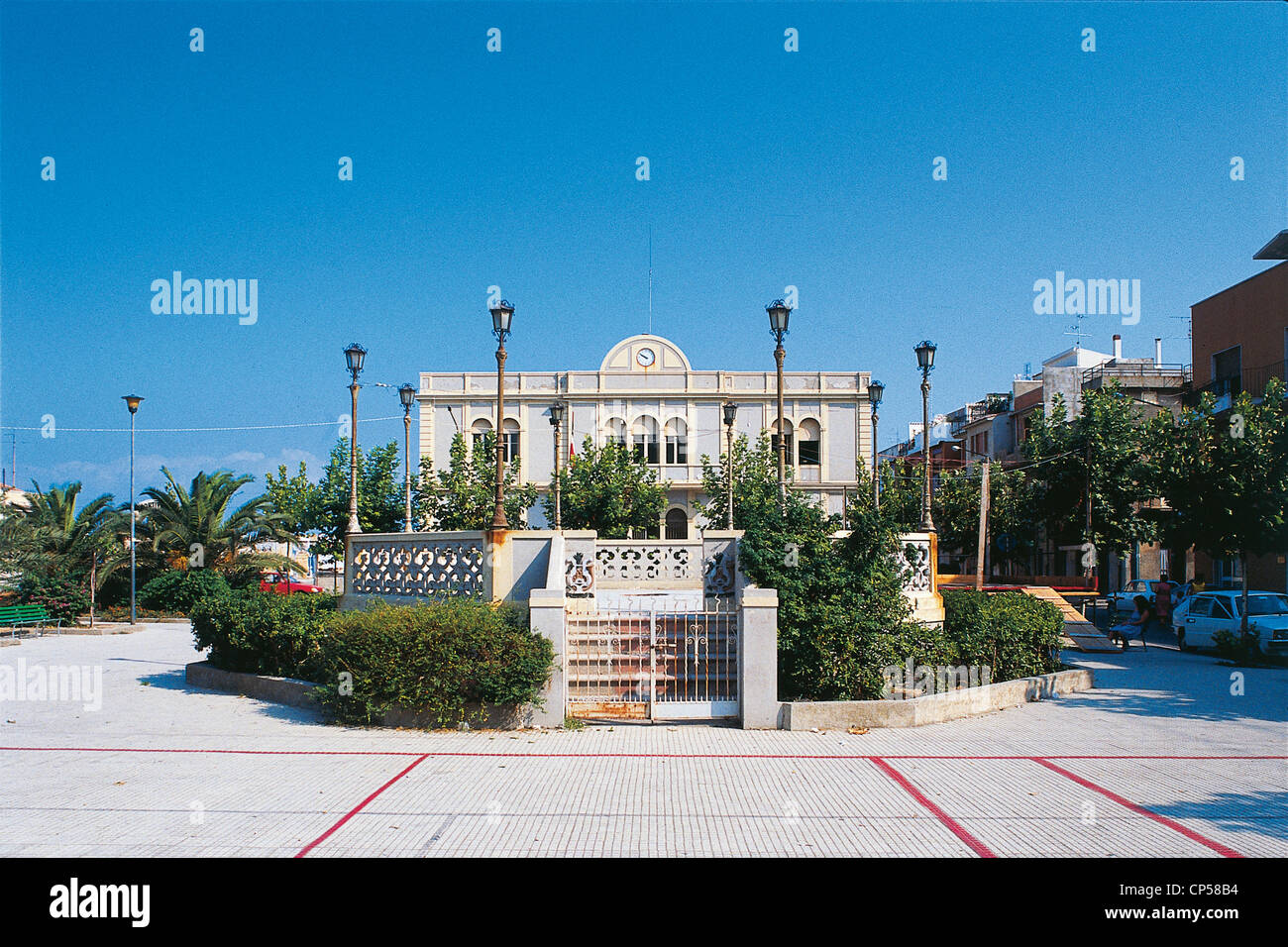 Sicily Spadafora Hall Stock Photo - Alamy