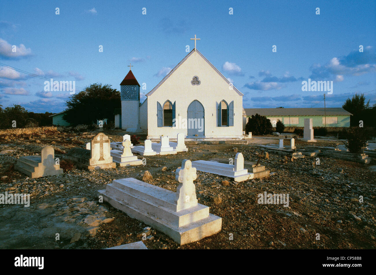 Bahamas - Long Island. Anglican Church in Buckley's Stock Photo - Alamy