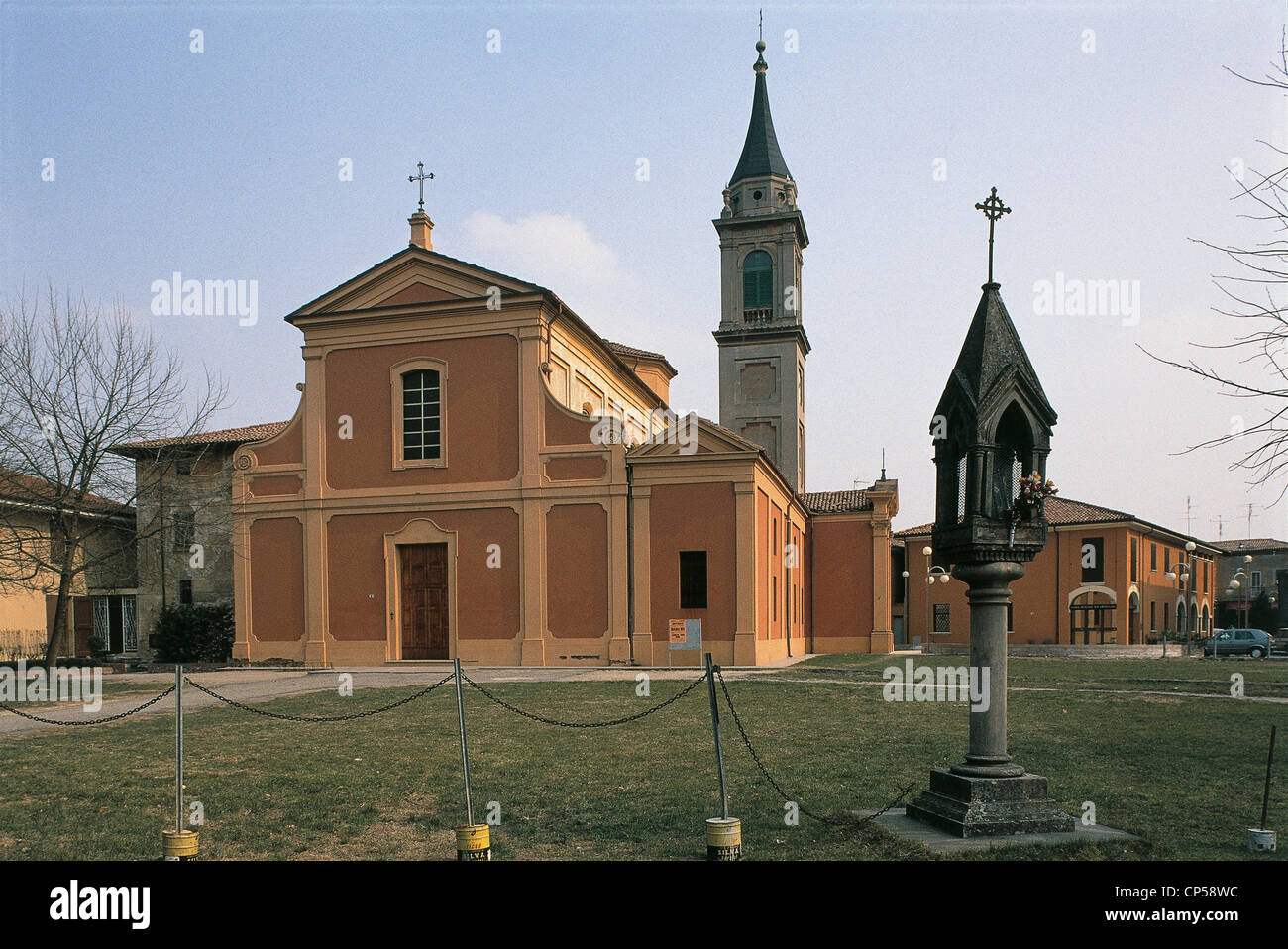 Emilia Romagna Argelato Parish Xviii Century Stock Photo - Alamy