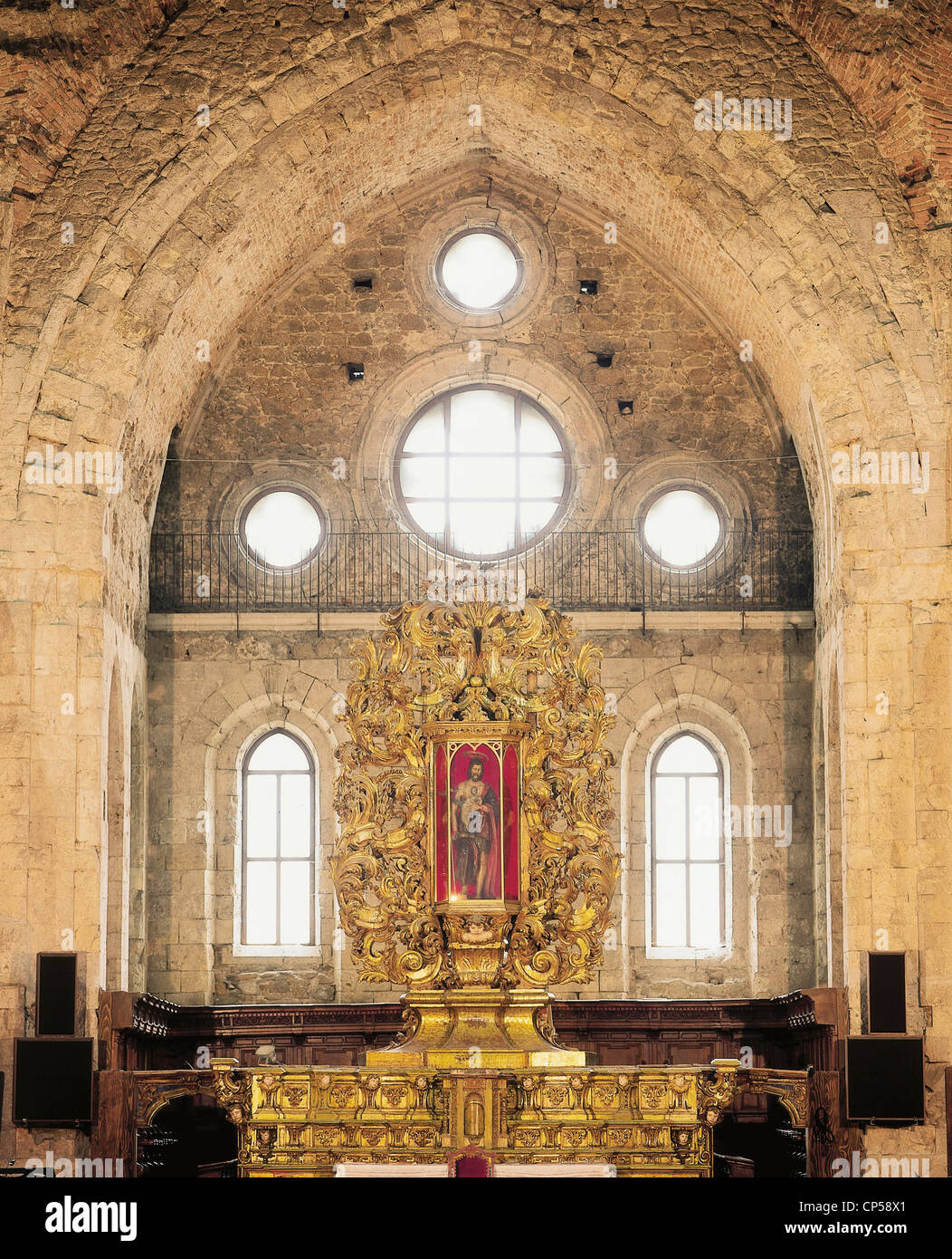 CALABRIA SAN GIOVANNI IN FIORE LA BADIA Florens XIII CENTURY ALTAR ...
