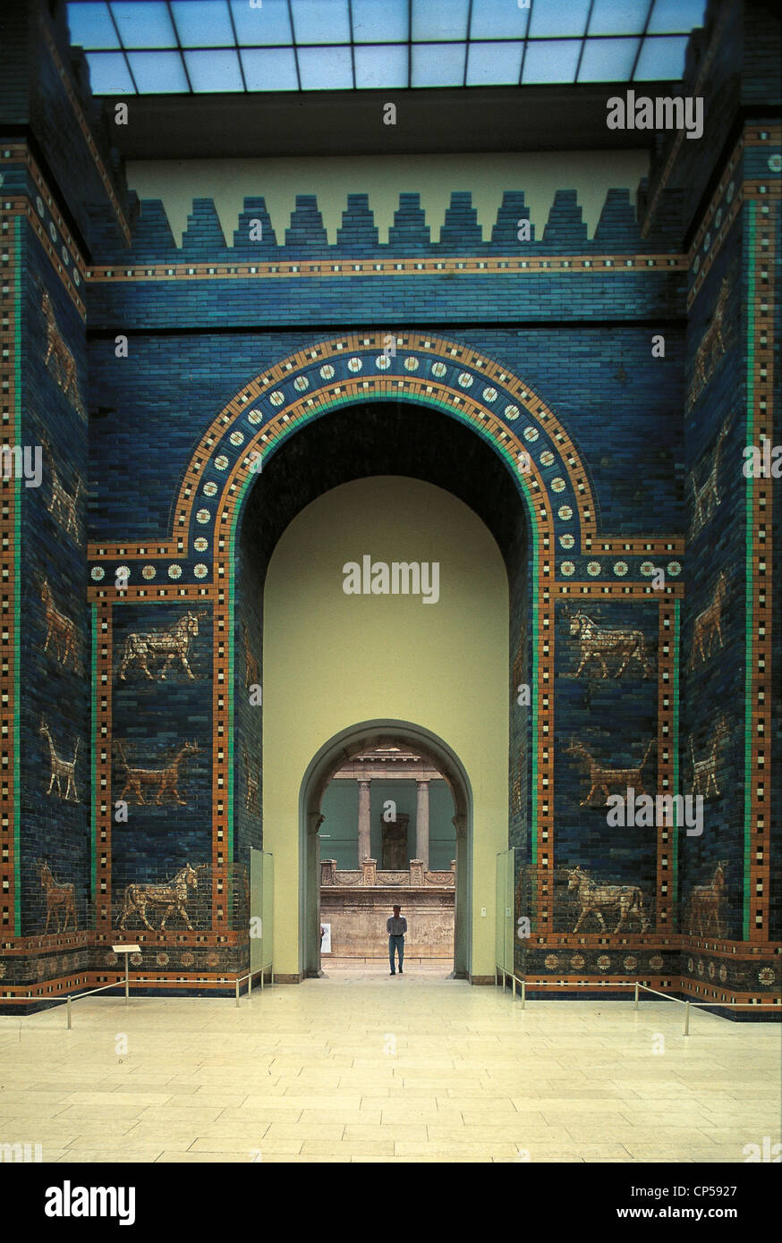 Germany - Berlin. Museum of Pergamum (Pergamon), Ishtar Gate Stock ...