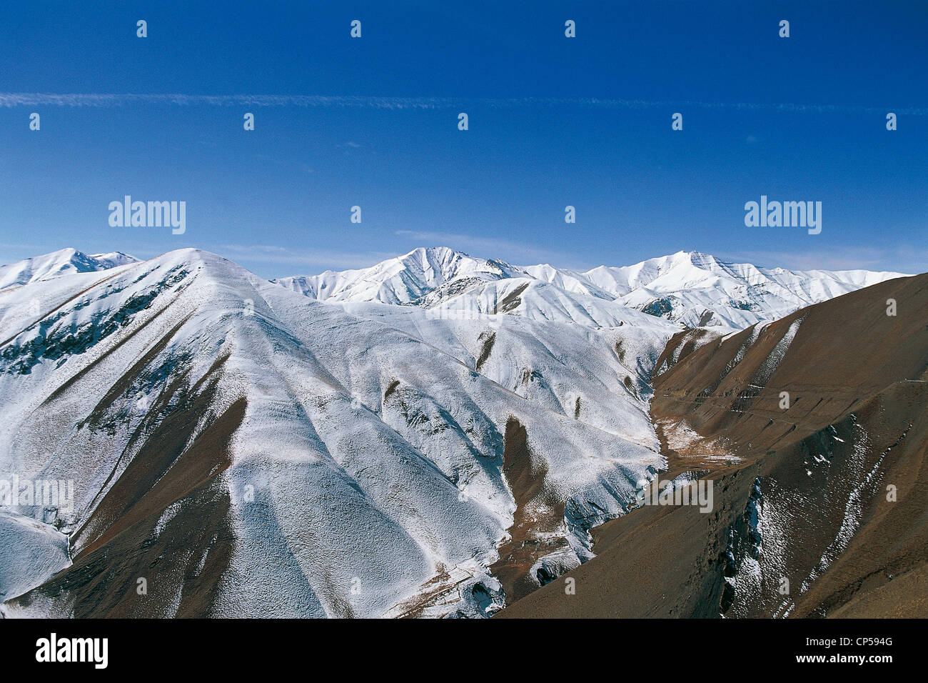 Iran - North of Tehran - Alborz mountain range or Alborz Stock Photo ...