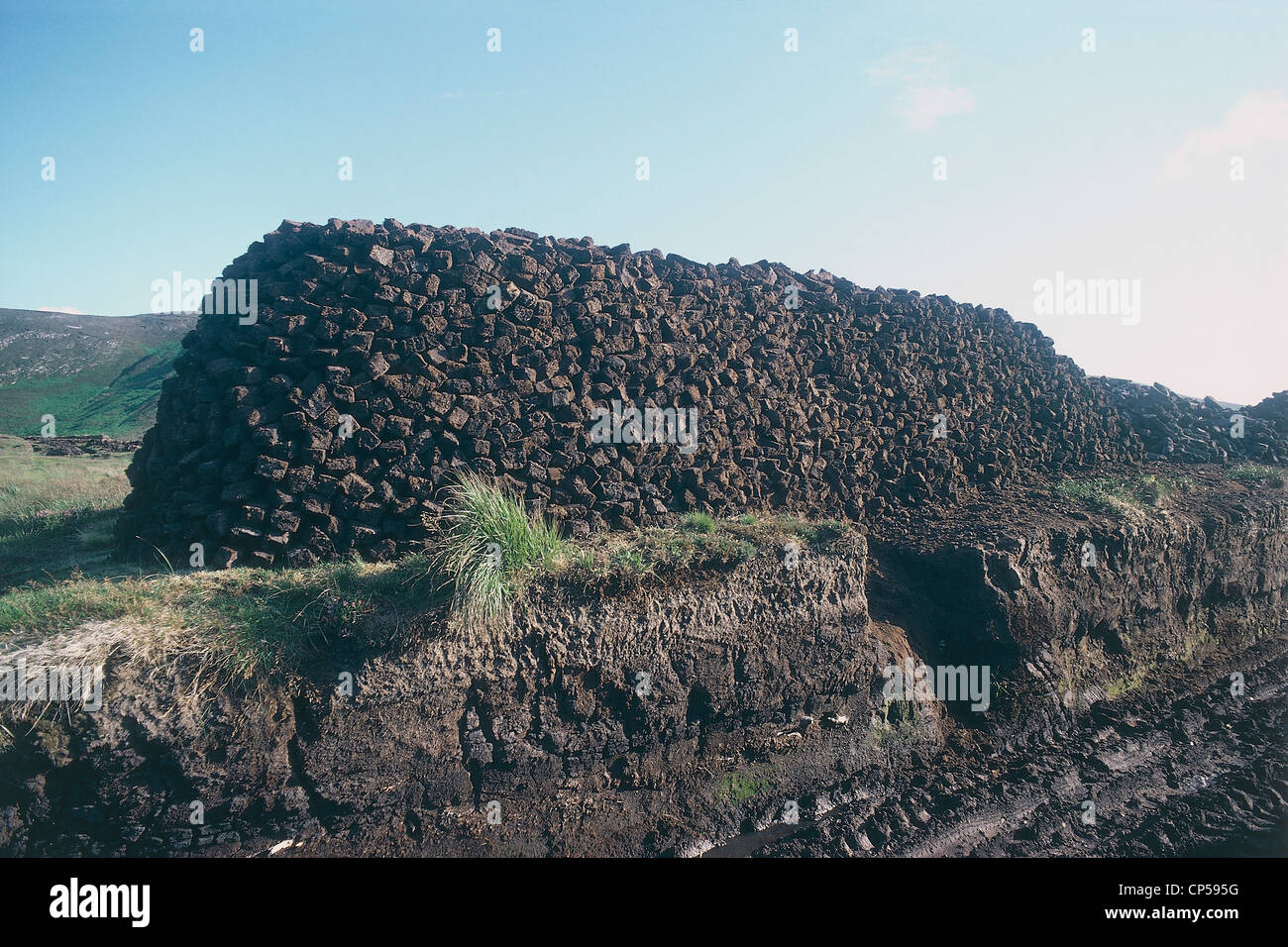 Ireland - Province of Ulster - County Donegal. Bog Stock Photo - Alamy