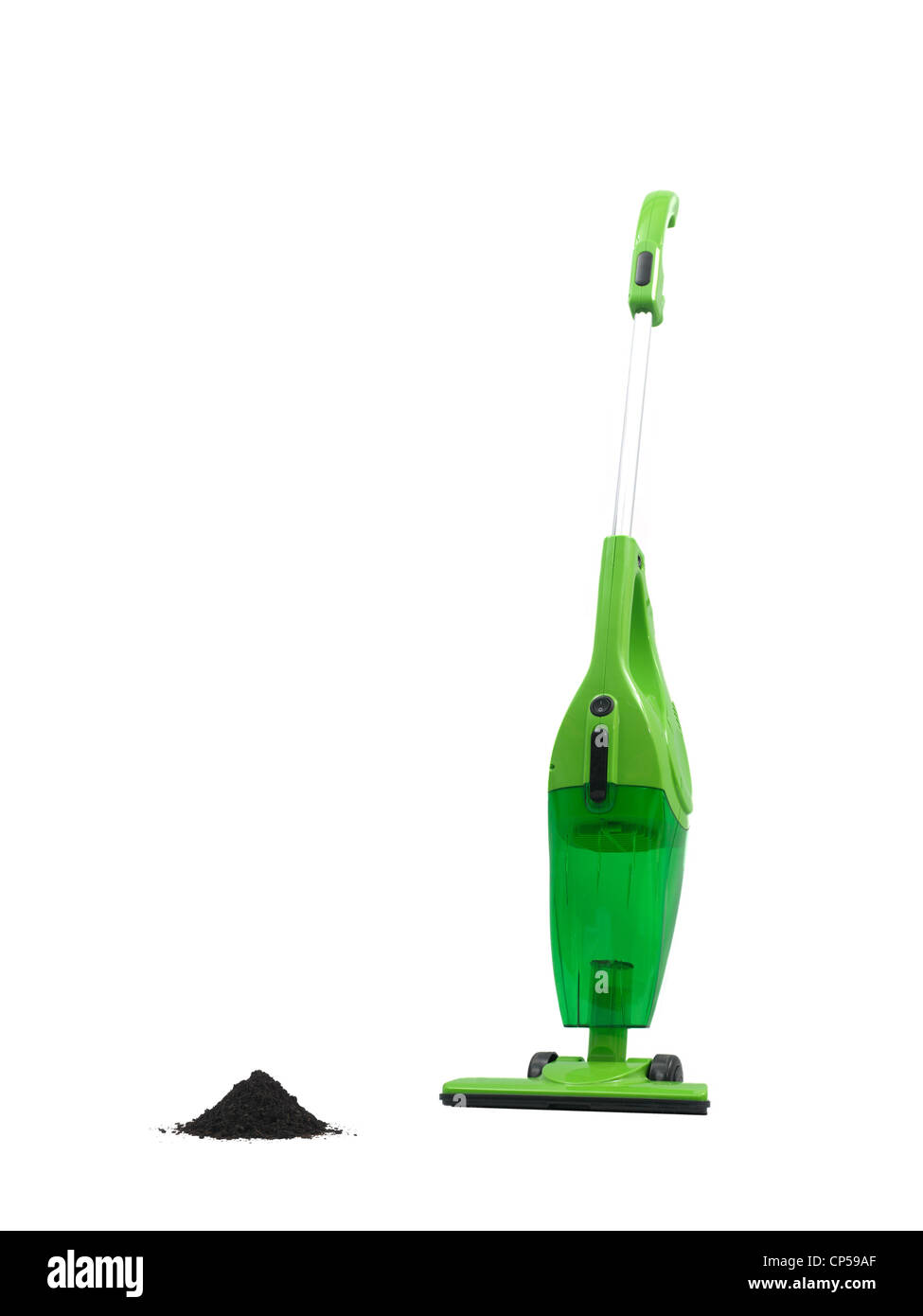 A vacuum cleaner isolated against a white background Stock Photo - Alamy