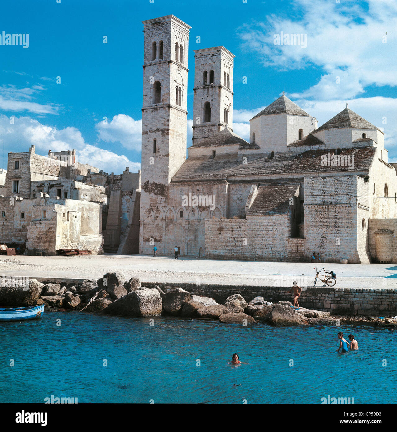 PUGLIA, Molfetta. Old Cathedral Stock Photo - Alamy