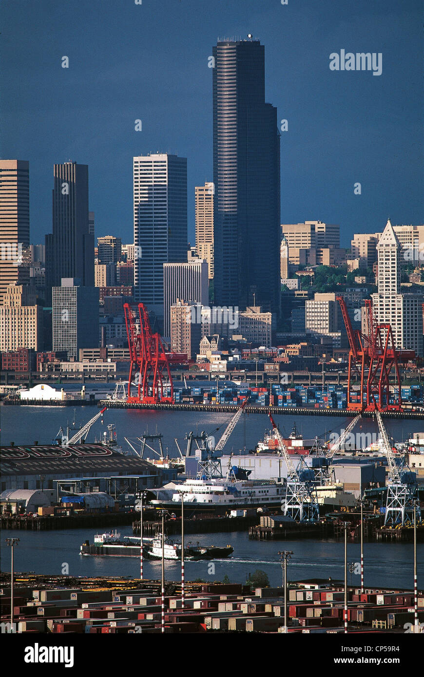 United States Of America - Washington Seattle Port Stock Photo - Alamy