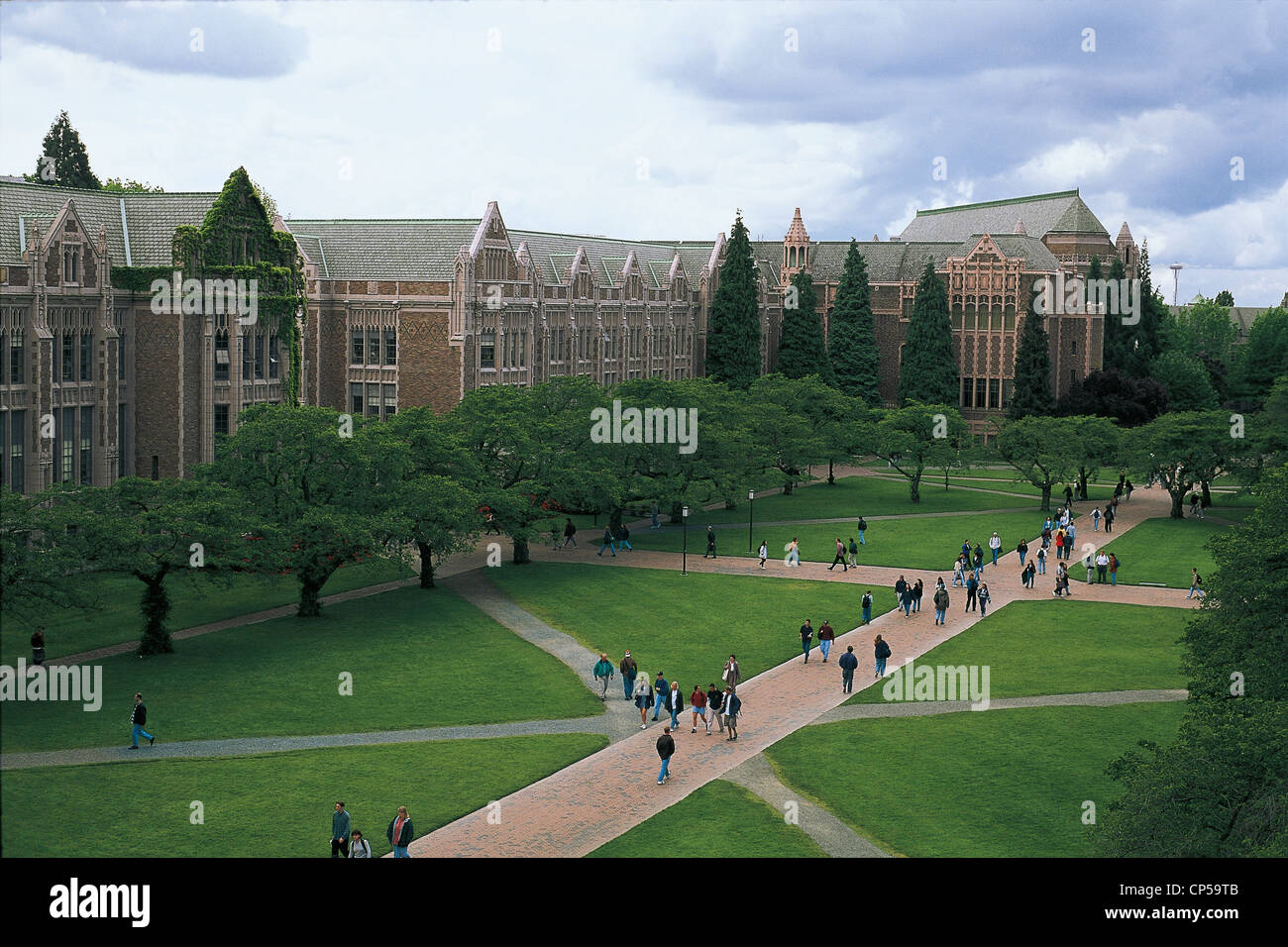 United States of America - Washington - Seattle. The campus of ...
