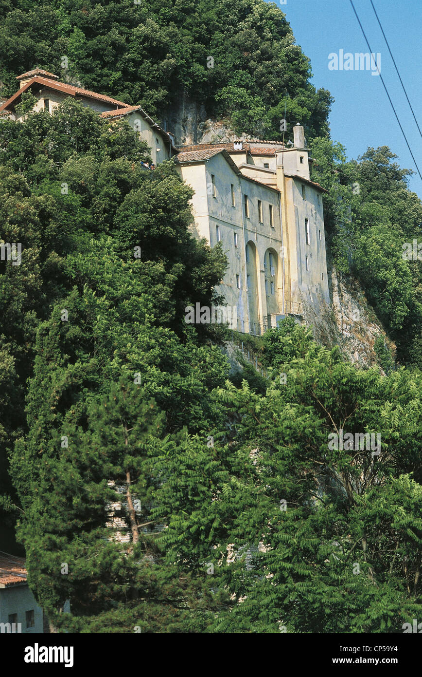 Shrine Of Lazio Greccio Stock Photo - Alamy