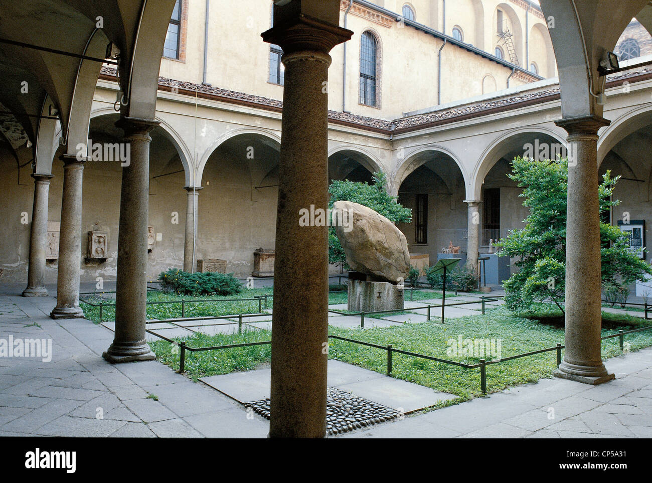 Lombardy London Museum Of Archaeology Stock Photo - Alamy