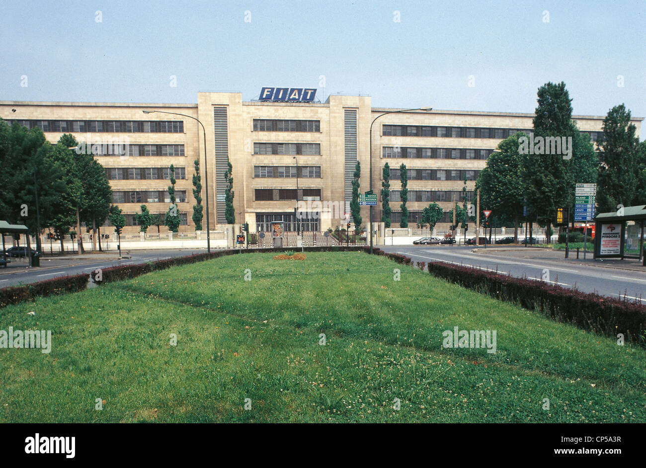 Piedmont - Turin. FIAT Mirafiori factory Stock Photo - Alamy