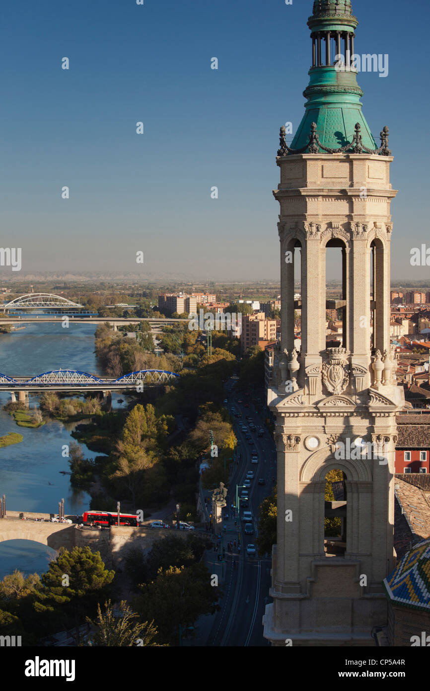 Spain, Zaragoza Province, Zaragoza, Basilica de Nuestra Senora del ...