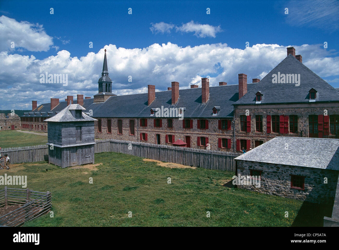 CANADA NOVA SCOTIA CAPE BRETON French fortress of Louisbourg ...