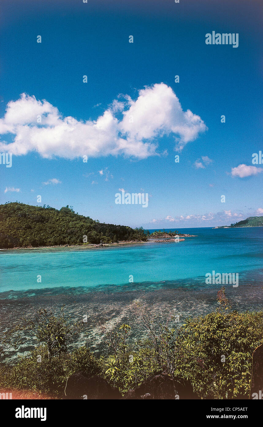 Seychelles (Seychelles) - The island of Mahe (Mahe Island Stock Photo ...