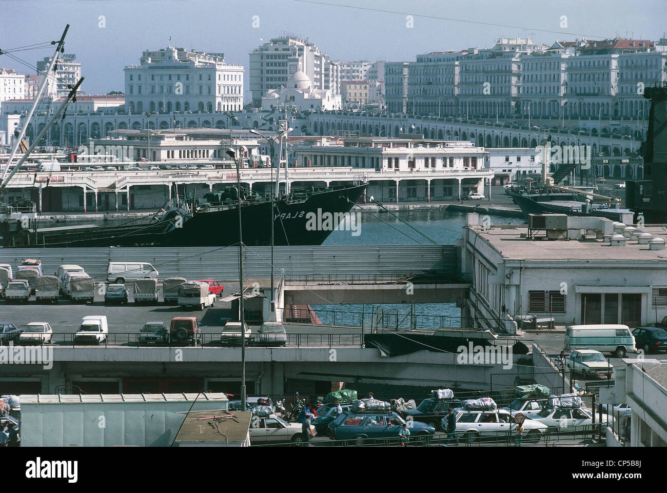 Algeria - Algiers port Stock Photo - Alamy