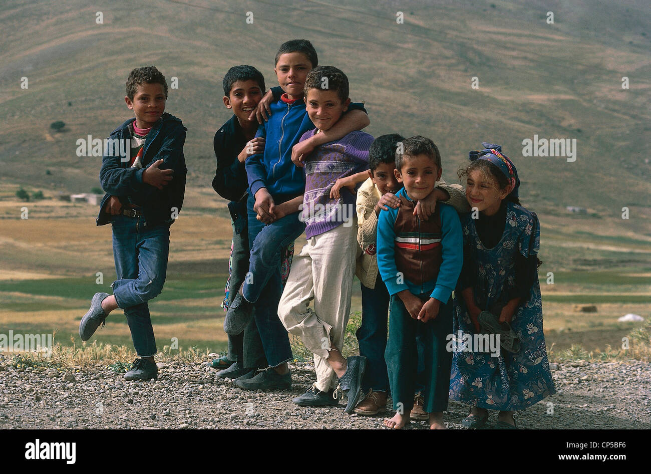 Algeria - Children Stock Photo - Alamy