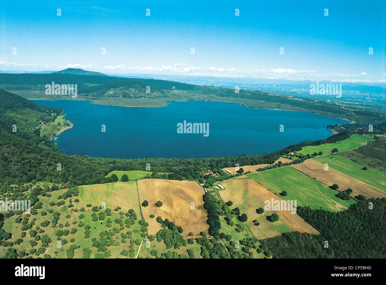 Lazio Nature Reserve Of Lake Vico Stock Photo - Alamy