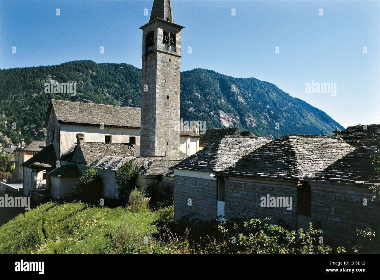 PIEDMONT VALLEY CEMETERY VIGEZZO Malesci Stock Photo - Alamy