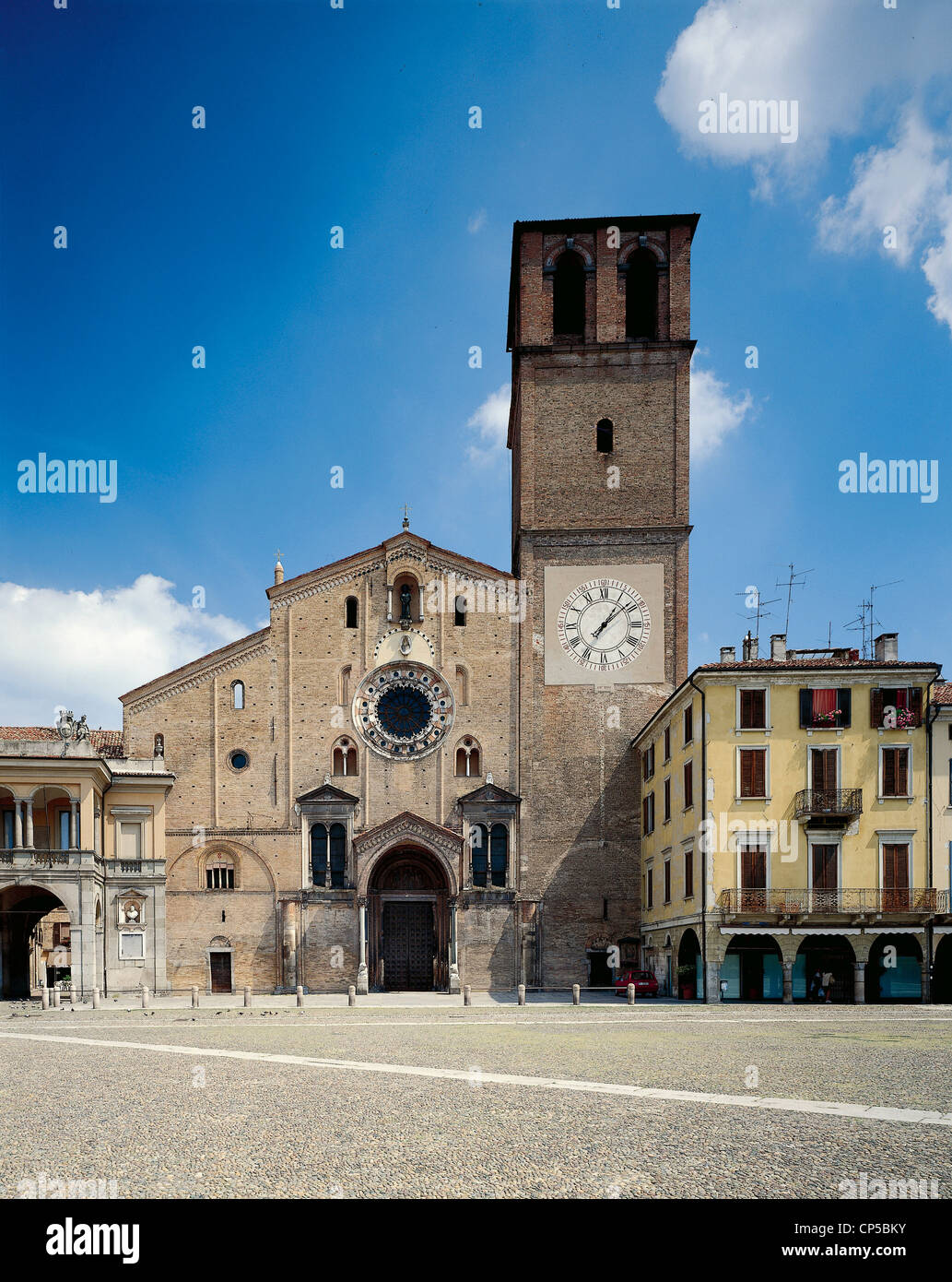 Lodi Lombardy The Cathedral Xii Century Stock Photo - Alamy