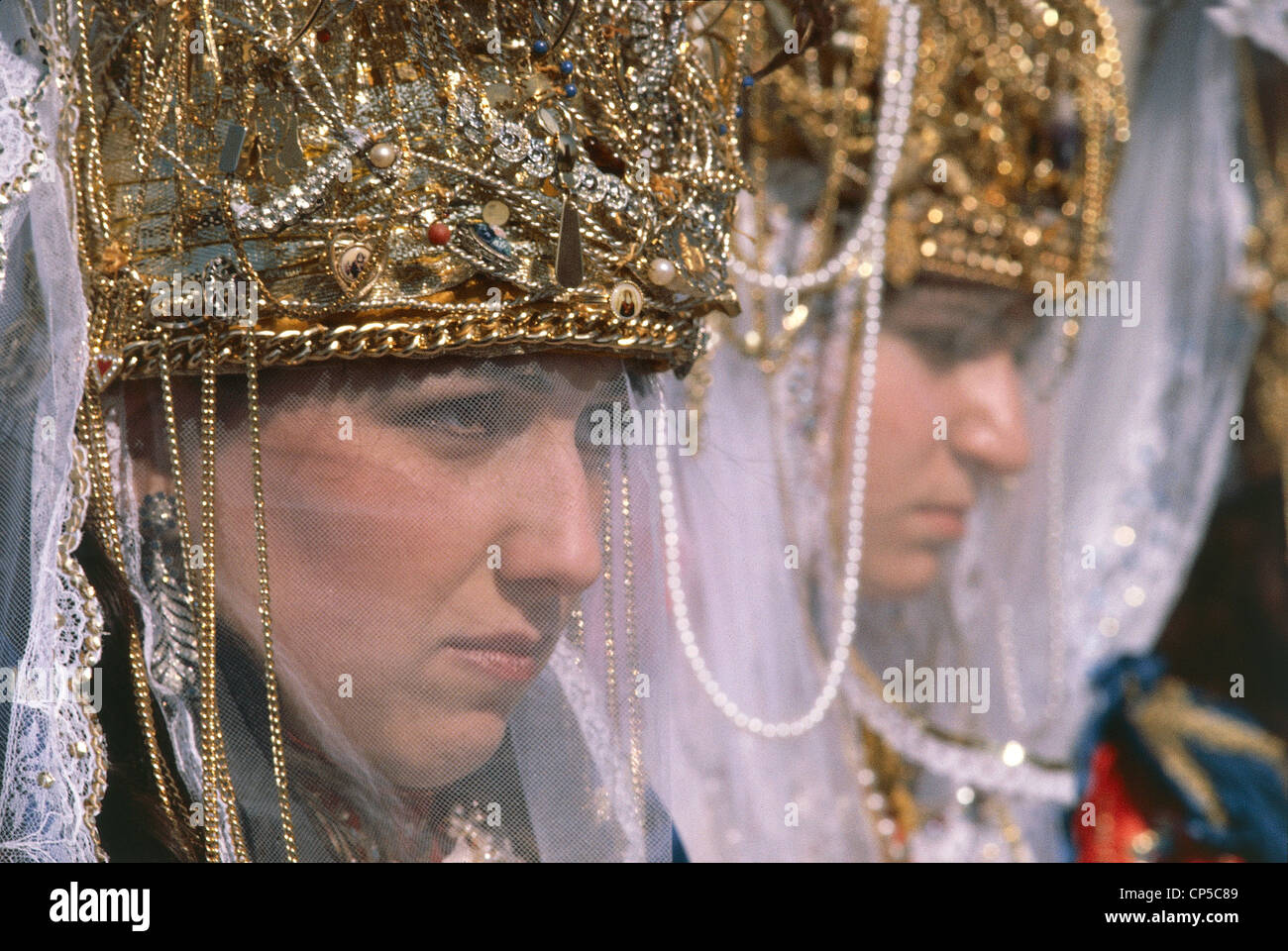Sicily - Marsala (Tp), women dressed as "pious women" during Holy Week ...