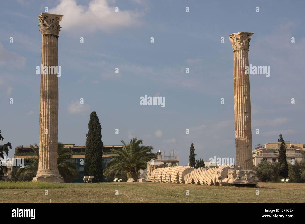 Temple of Zeus, Athens, Greece Stock Photo - Alamy