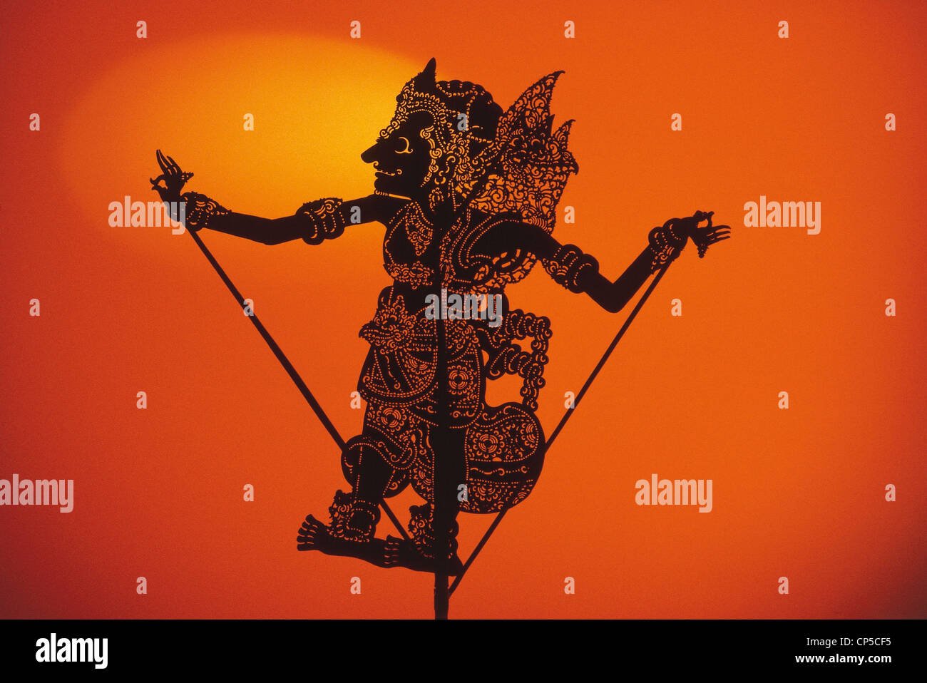 Indonesia - Island of Java (Jawa). Shadow Puppet Theatre Stock Photo ...