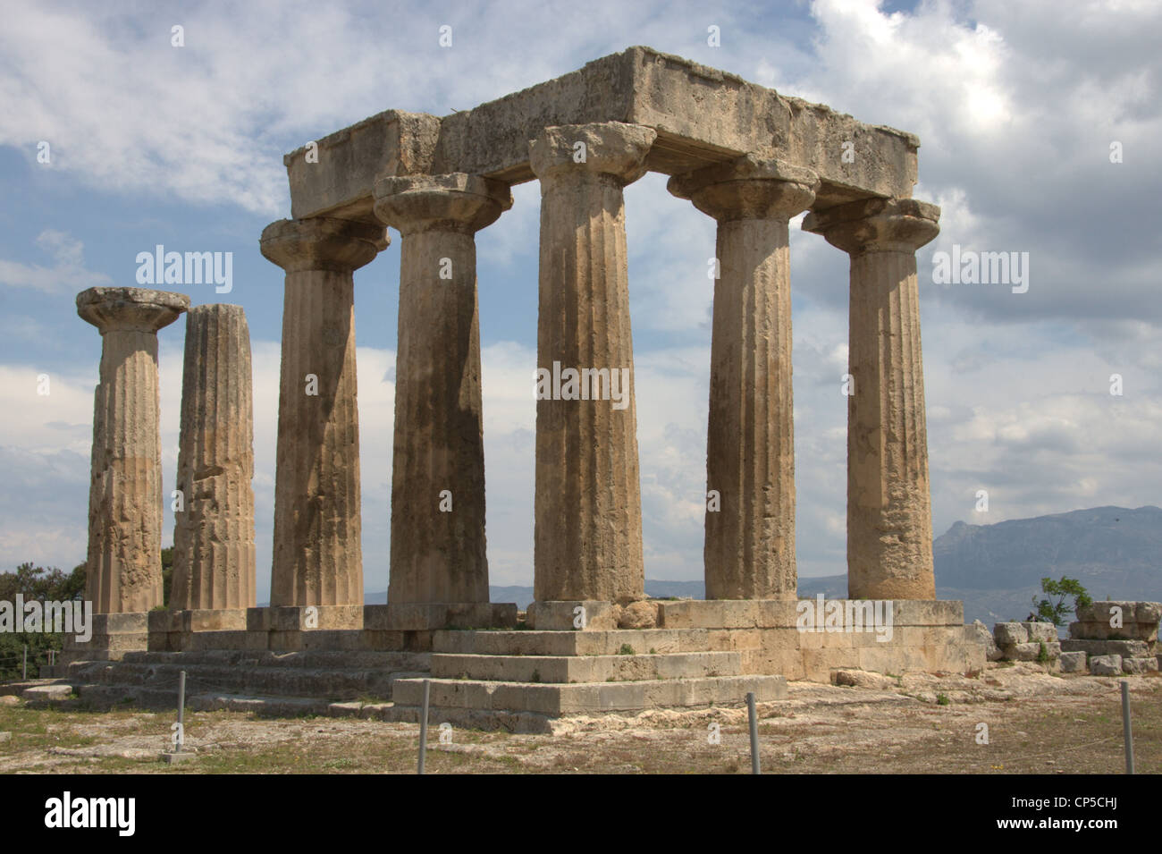 Temple of Apollo at Ancient Corinth Archaeological Site and Museum ...