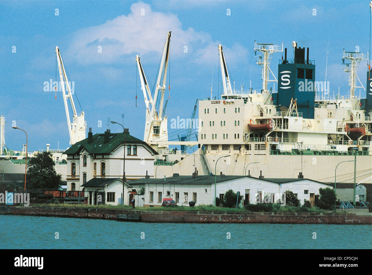 Germany - Bremerhaven port area Stock Photo - Alamy