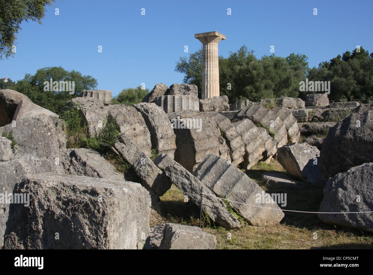 Ancient olympia temple zeus hi-res stock photography and images - Alamy