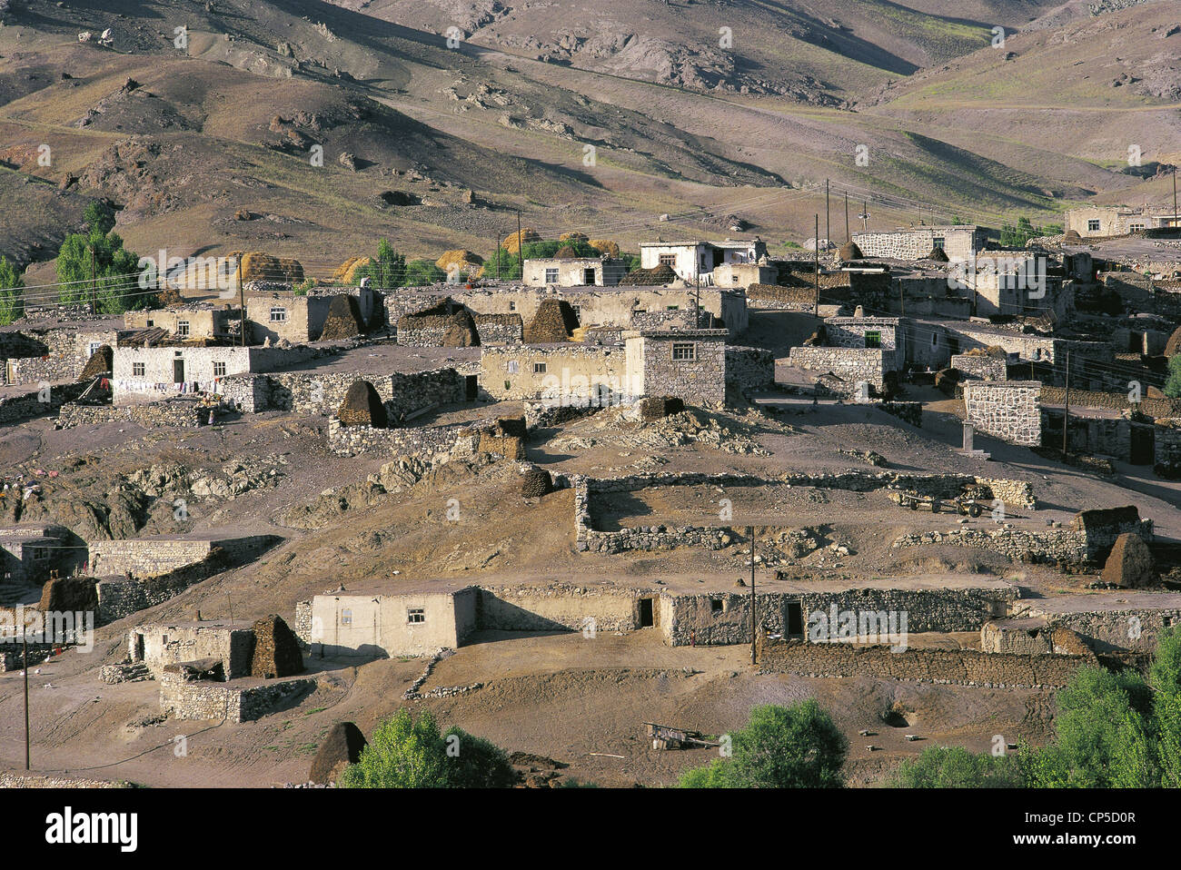 Turkey - Anatolia - Province of Dogubayazit. Kurdish village Stock ...