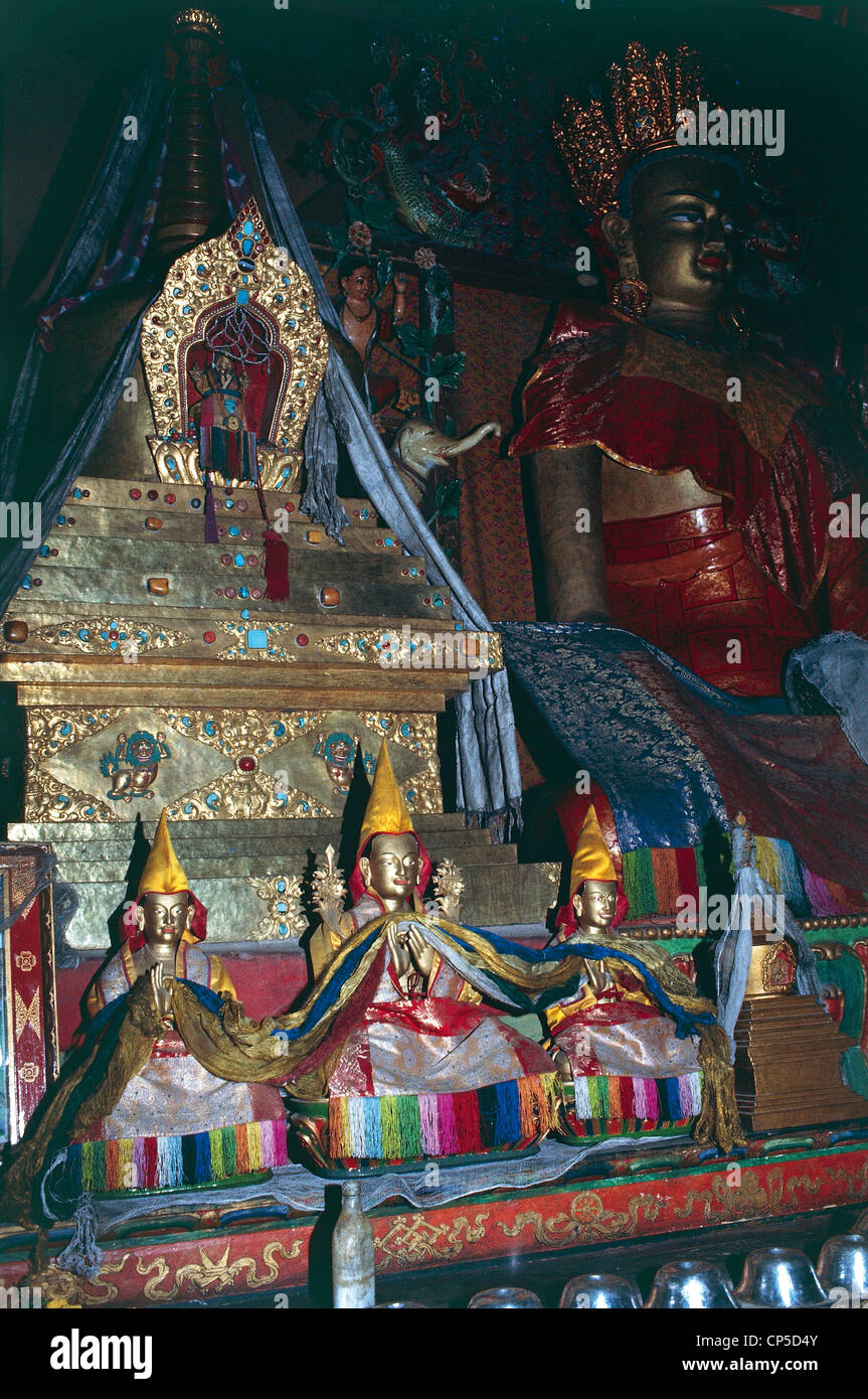India - Jammu and Kashmir - Ladakh - Leh Around - Ridzong Buddhist ...