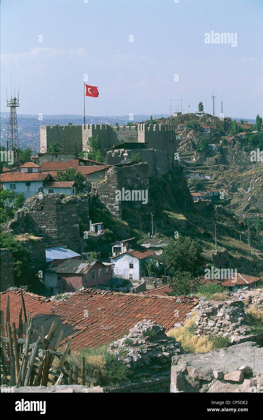 Turkey - Anatolia - Ankara. The citadel Stock Photo - Alamy