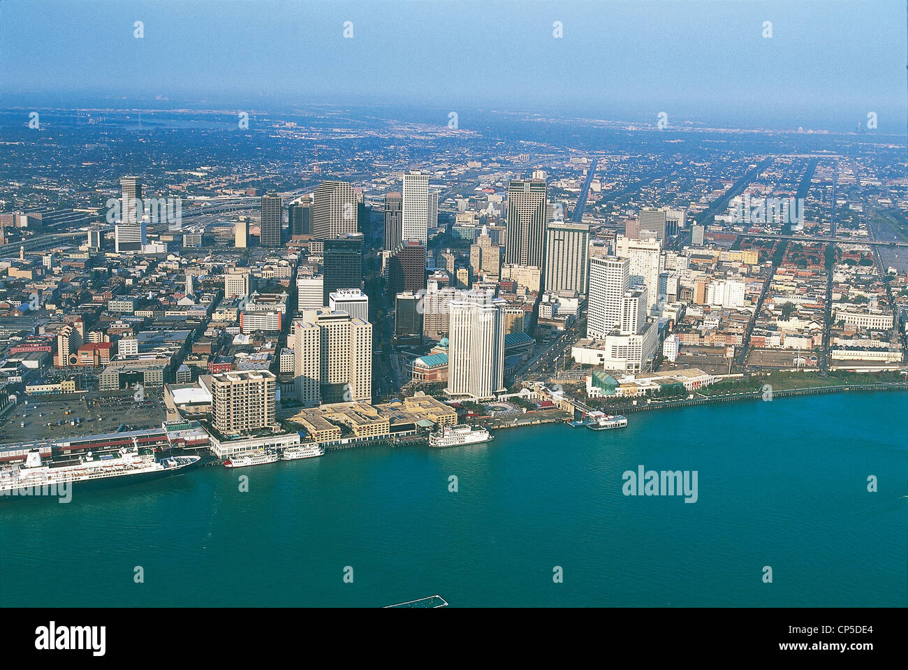 United States of America - Louisiana - New Orleans. Aerial view Stock ...