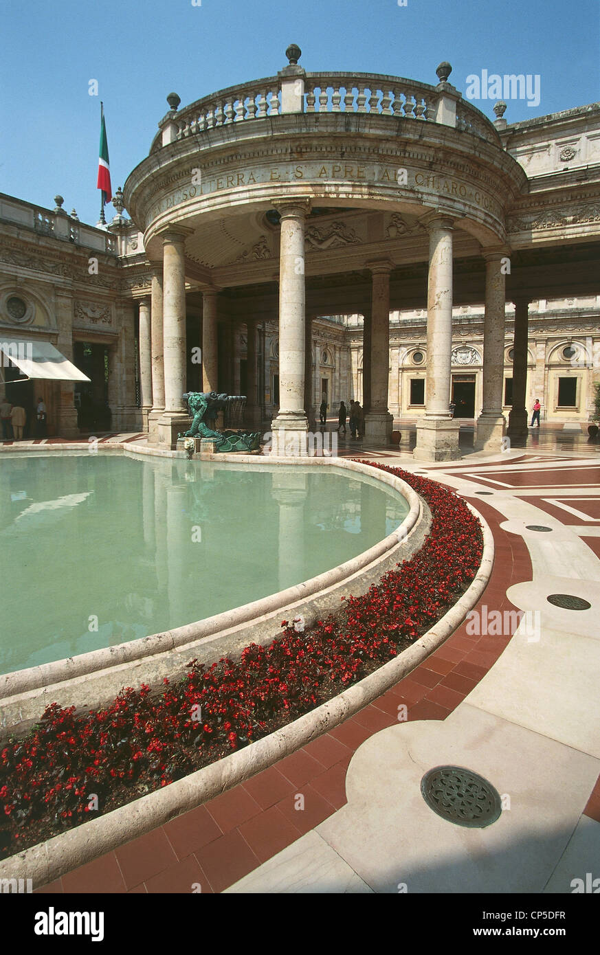 Tuscany Montecatini Terme SPA THE ROOF Stock Photo - Alamy