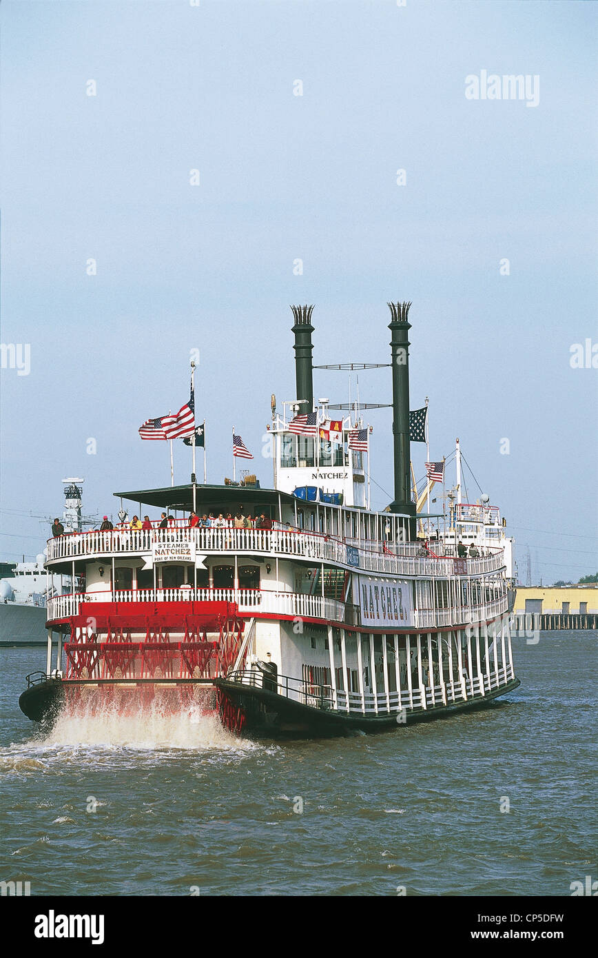 United States of America - Louisiana - New Orleans. ll steamboat ...