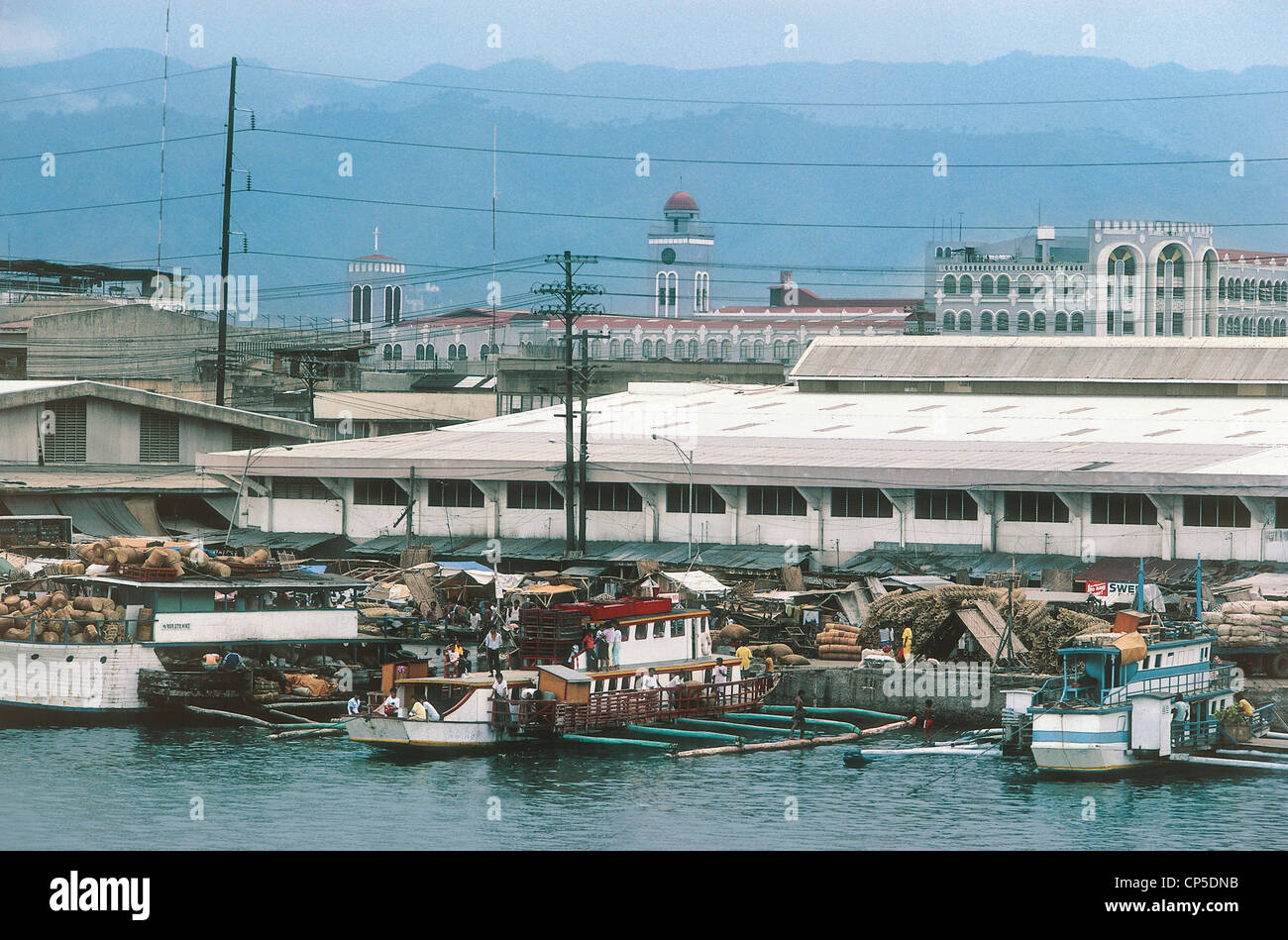Philippines - Cebu - Cebu. The port Stock Photo - Alamy